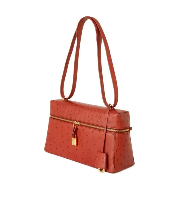 Loro Piana Extra Shoulder Bag - Dark Chamomile