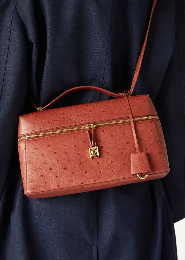 Loro Piana Extra Shoulder Bag - Dark Chamomile