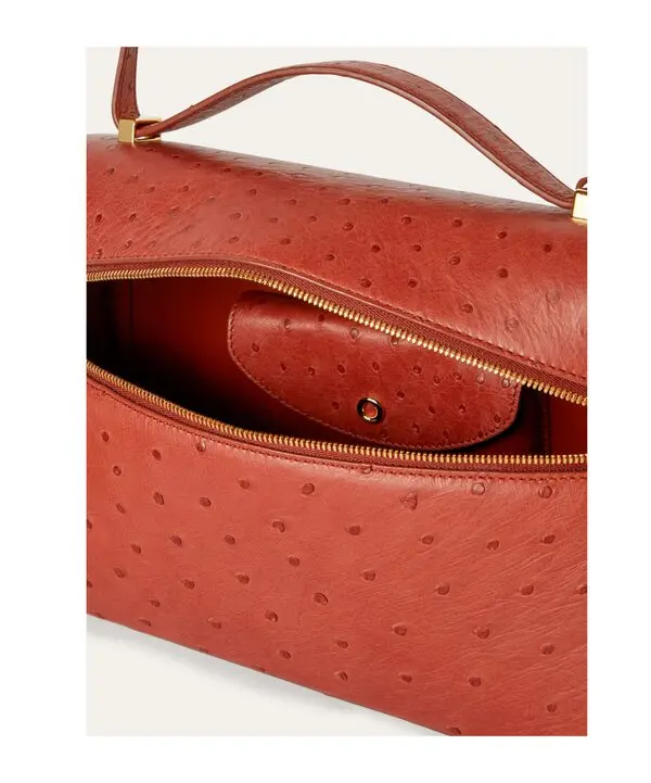 Loro Piana Extra Shoulder Bag - Dark Chamomile