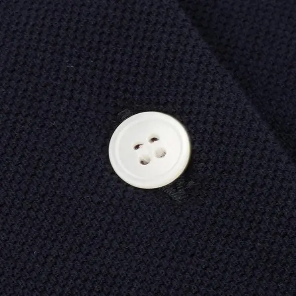 Miu Miu Logo Embroidered Long-sleeved Polo Shirt