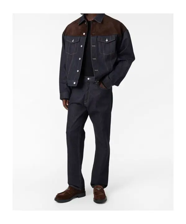 Prada Western Style Straight Leg Jeans