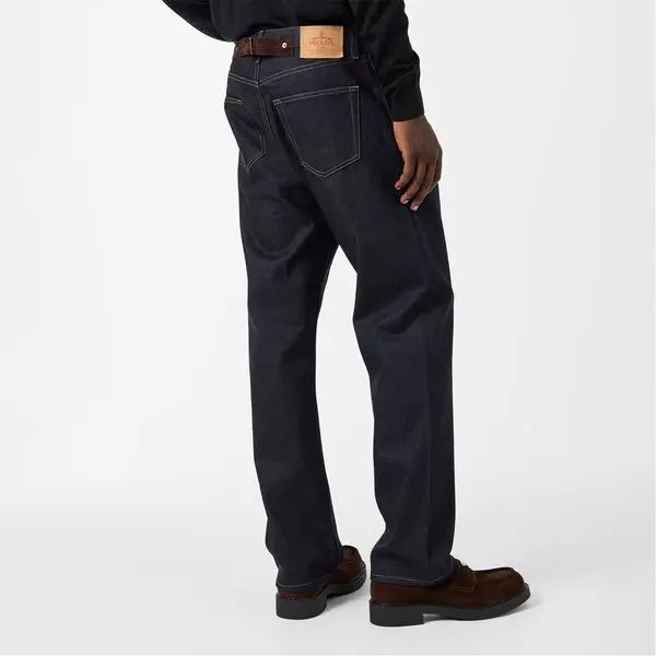 Prada Western Style Straight Leg Jeans