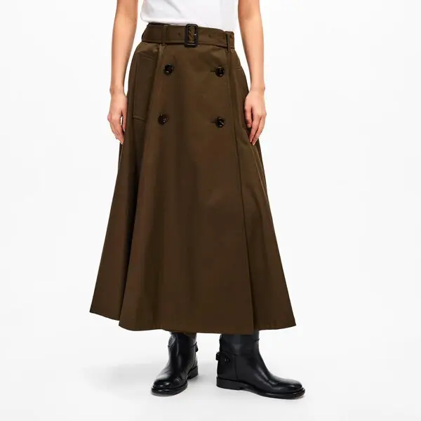 Burberry Brenda Midi Skirt