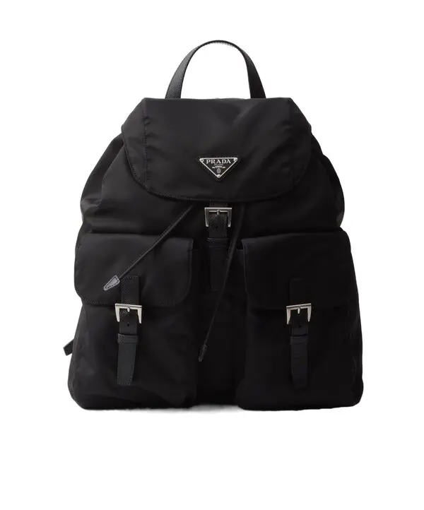Prada Re-nylon Backpack - Black
