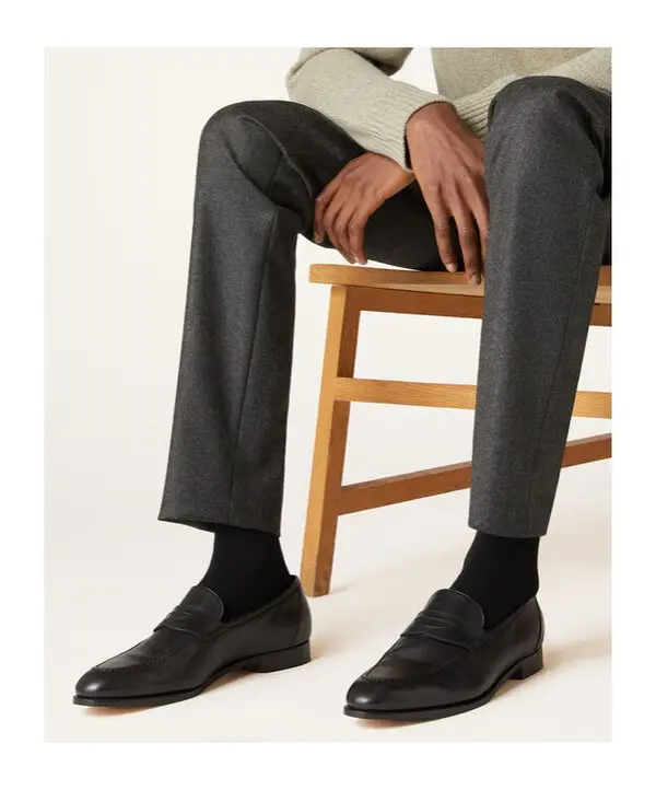 Loro Piana Sergio Penny Loafers