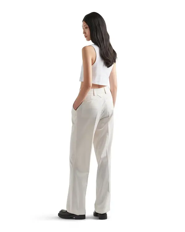 Prada Jersey Cropped Top