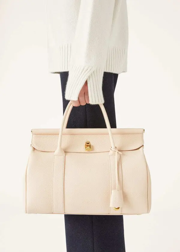 Loro Piana Double-handle Handbag