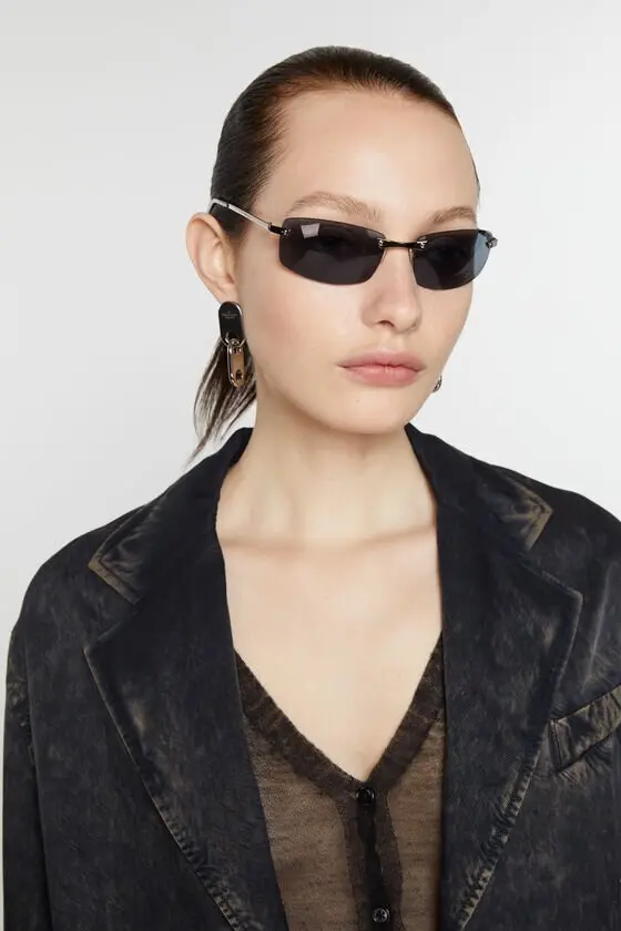 Acne Studios Logo Earrings