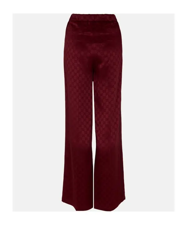Gucci Logo Wide-leg Track Pants - Brown