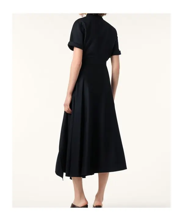Loro Piana High-rise Flared Wrap Skirt
