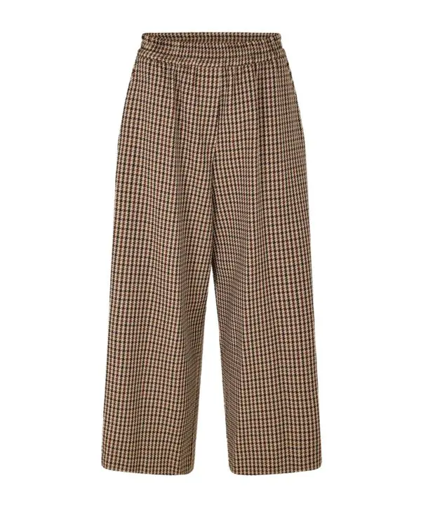 Max Mara Checked Straight-leg Casual Pants
