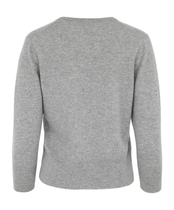 Vince Button Embellished Knitted Cardigan