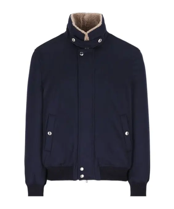 Brunello Cucinelli Long-sleeved High-neck Jacket