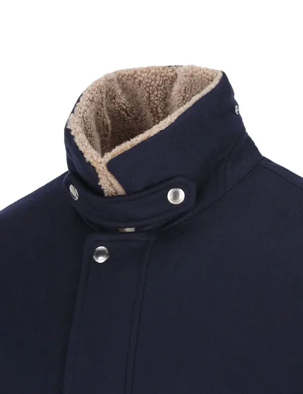 Brunello Cucinelli Long-sleeved High-neck Jacket
