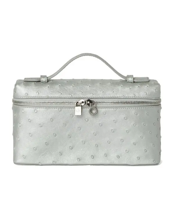Loro Piana Extra Pocket L19 Shoulder Bag - Gray