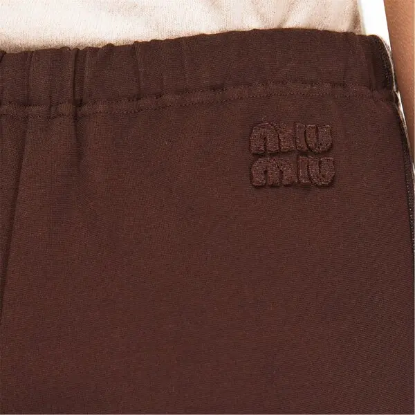 Miu Miu Logo Detail Track Pants