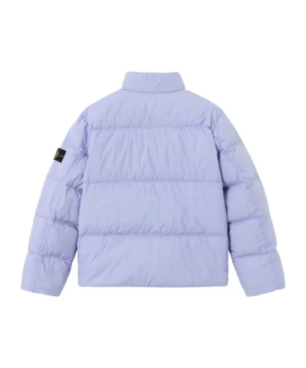 Stone Island Logo-patch Jacket - Lilac