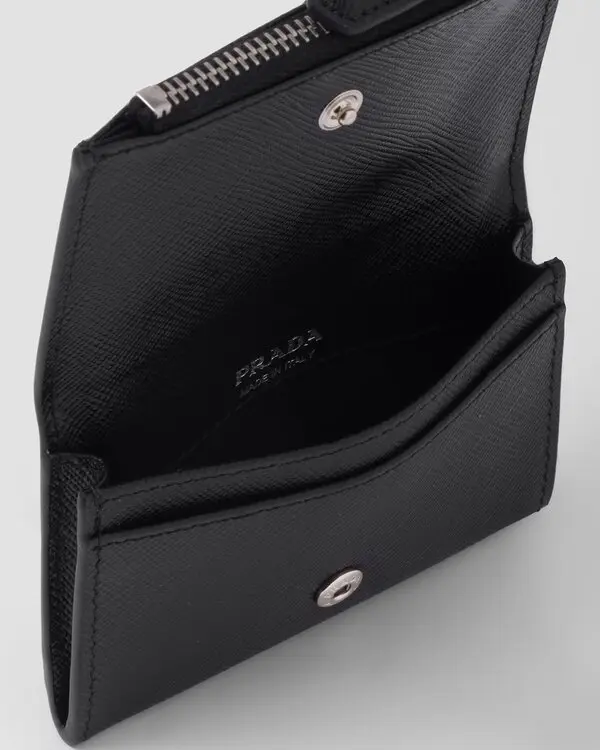 Prada Saffiano Leather Card Holder