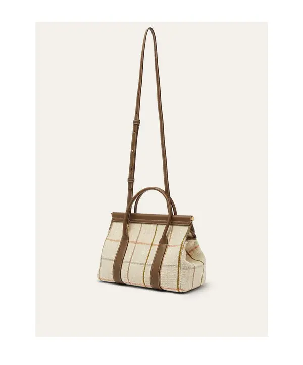 Loro Piana Checked Shoulder Bag
