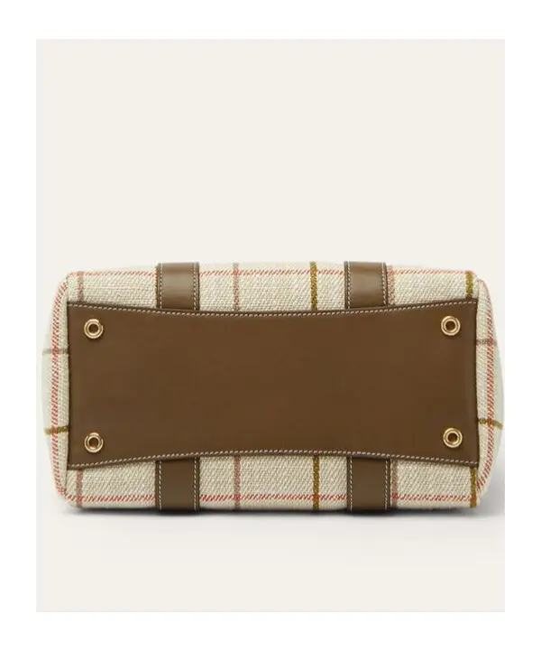 Loro Piana Checked Shoulder Bag