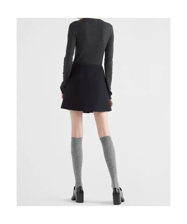 Prada Superfine Wool Crew-neck Sweater