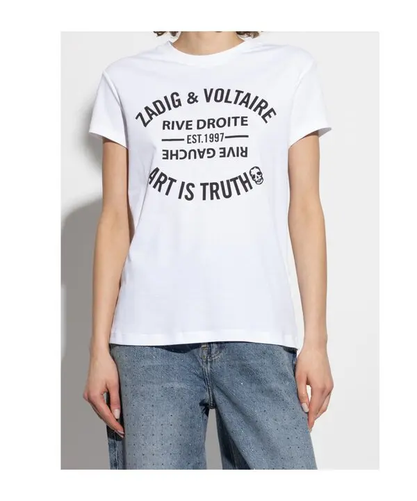 Zadig&Voltaire Printed Crewneck T-shirt