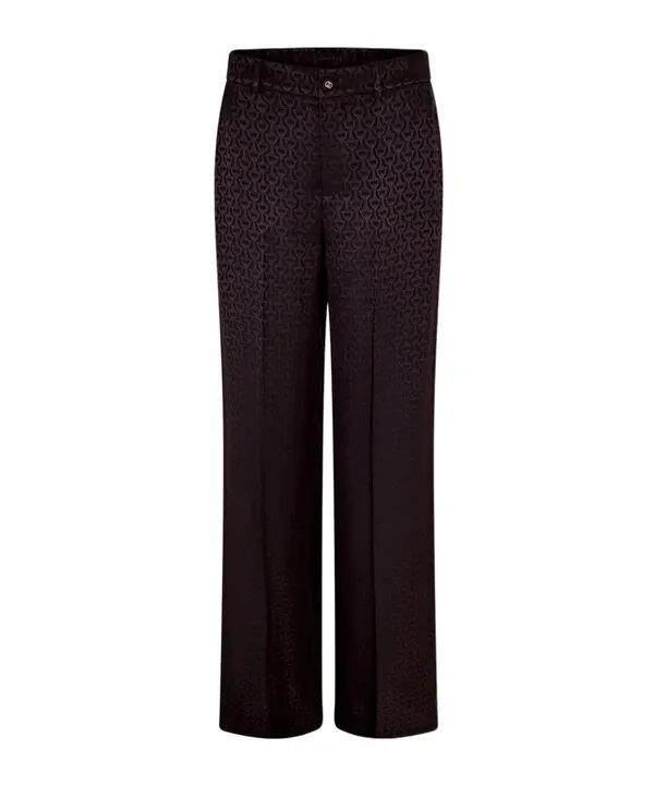 Gucci Wide Leg Monogram Pants