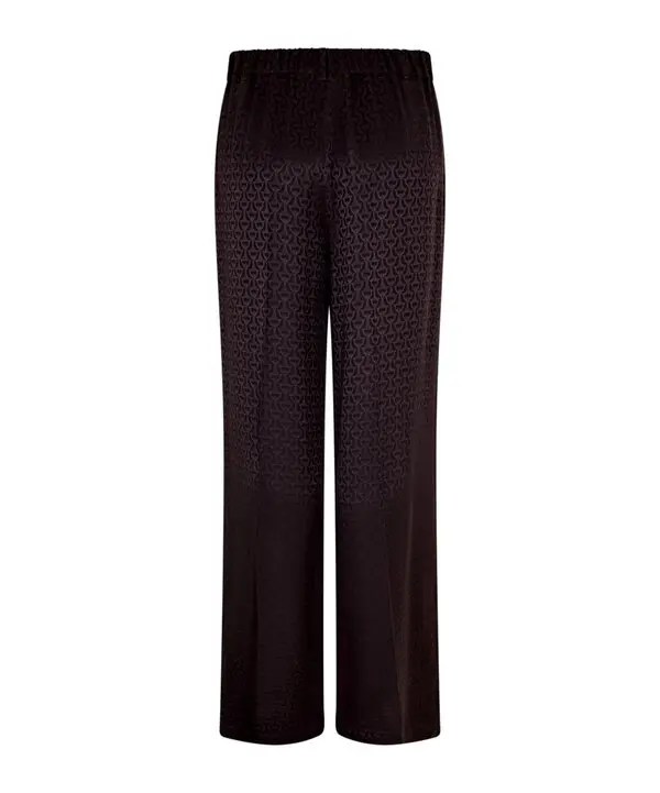 Gucci Wide Leg Monogram Pants
