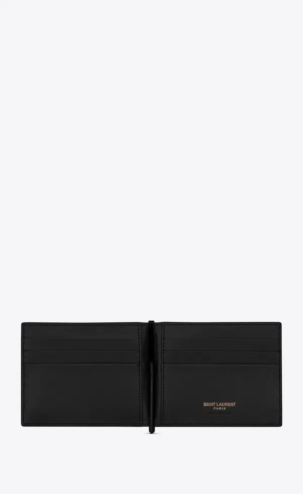 Saint Laurent Money Clip Bi-fold Cardholder