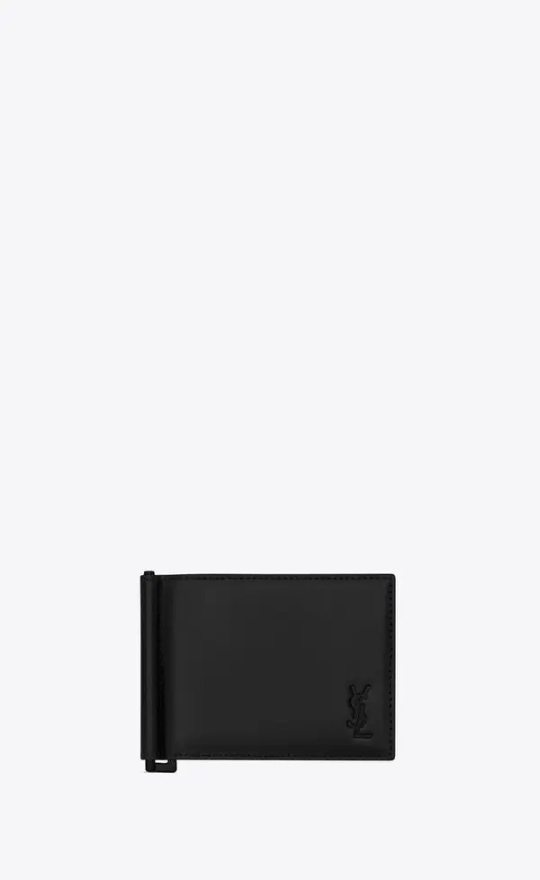 Saint Laurent Money Clip Bi-fold Cardholder