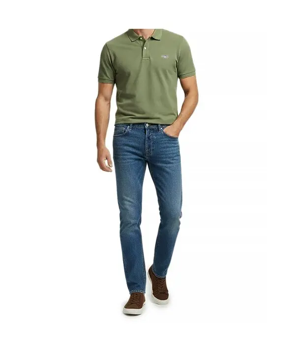 Gant Logo Short Sleeve Polo Shirt
