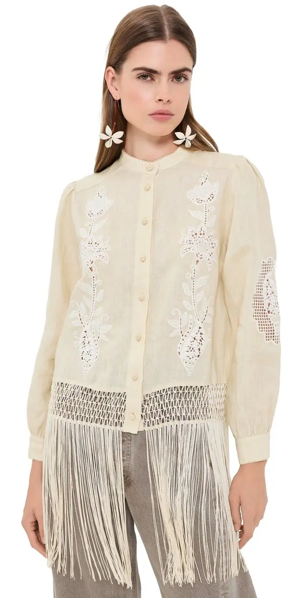 Farm Rio Richilieu Long Sleeve Shirt