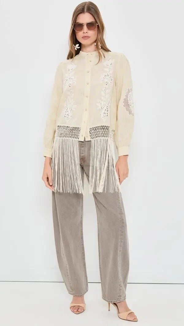 Farm Rio Richilieu Long Sleeve Shirt