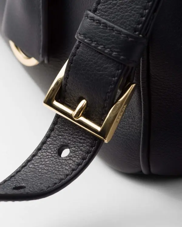 Prada Galleria Large Leather Bag - Black