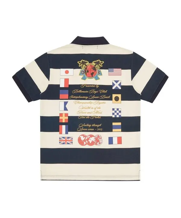 BILLIONAIRE BOYS CLUB Logo Short Sleeve Polo Shirt