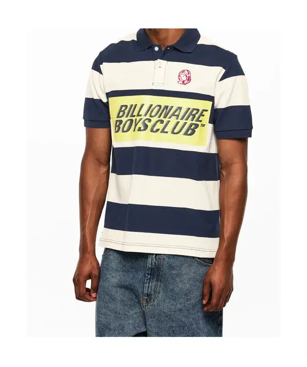 BILLIONAIRE BOYS CLUB Logo Short Sleeve Polo Shirt