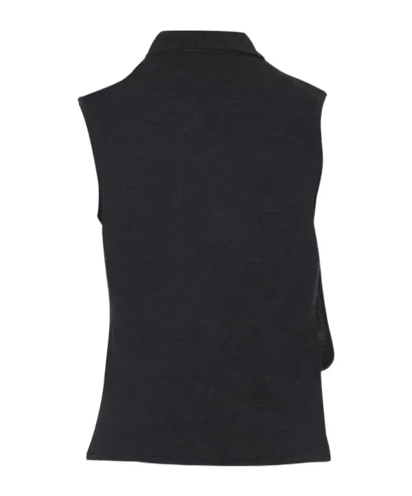 LEMAIRE Sleeveless Tie-neck Knitted Top
