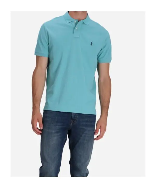 Polo Ralph Lauren Logo-embroidered Straight Hem Polo Shirt