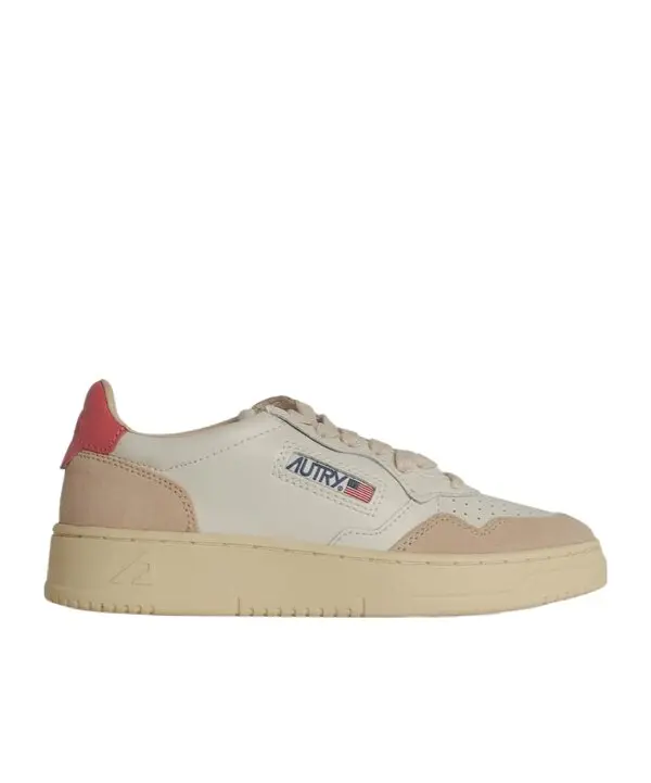AUTRY Medalist Low-top Sneakers - Nude