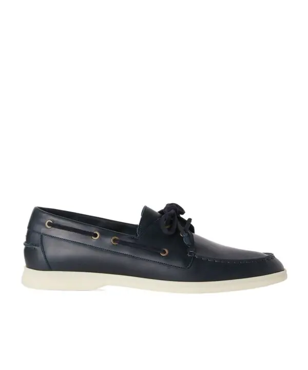 Loro Piana Business Casual Shoes With Lace Front