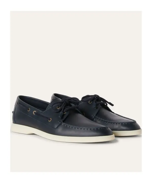 Loro Piana Business Casual Shoes With Lace Front