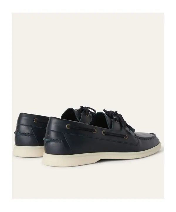 Loro Piana Business Casual Shoes With Lace Front
