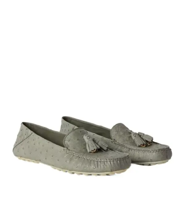 Loro Piana Dot Sole Walk Loafers - Yerba Mate