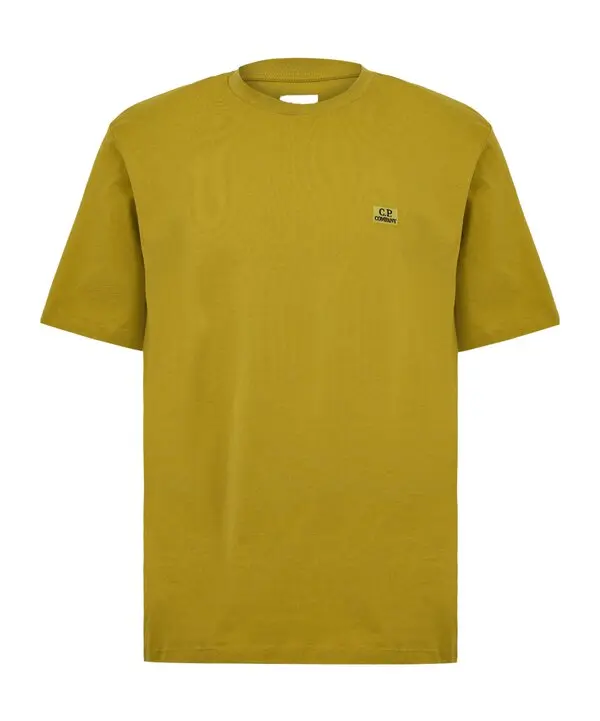 C.P. COMPANY Logo Crew Neck T-shirt