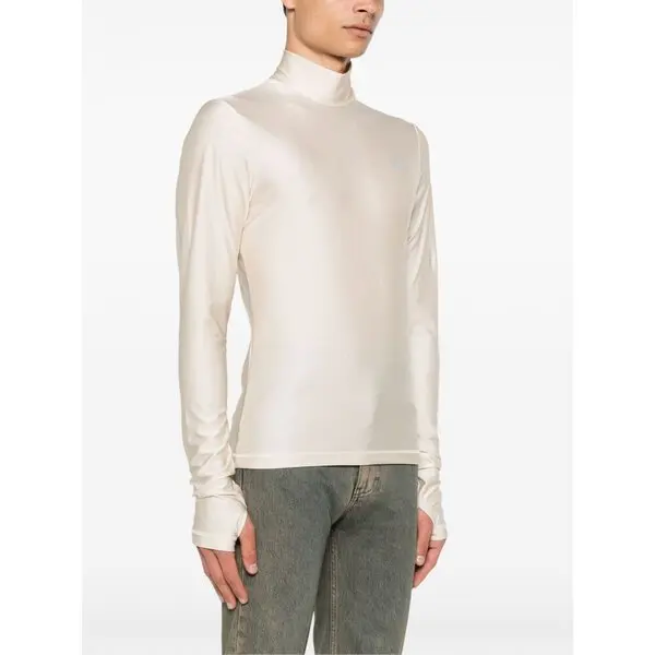 Coperni Long Sleeve Stand Collar Knitted Pullover