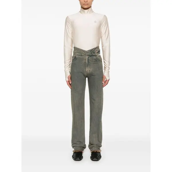 Coperni Long Sleeve Stand Collar Knitted Pullover