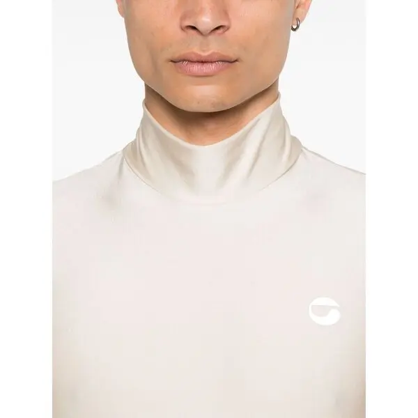 Coperni Long Sleeve Stand Collar Knitted Pullover