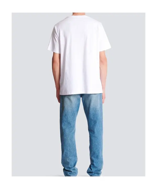 Balmain Graphic Printed Crewneck T-shirt
