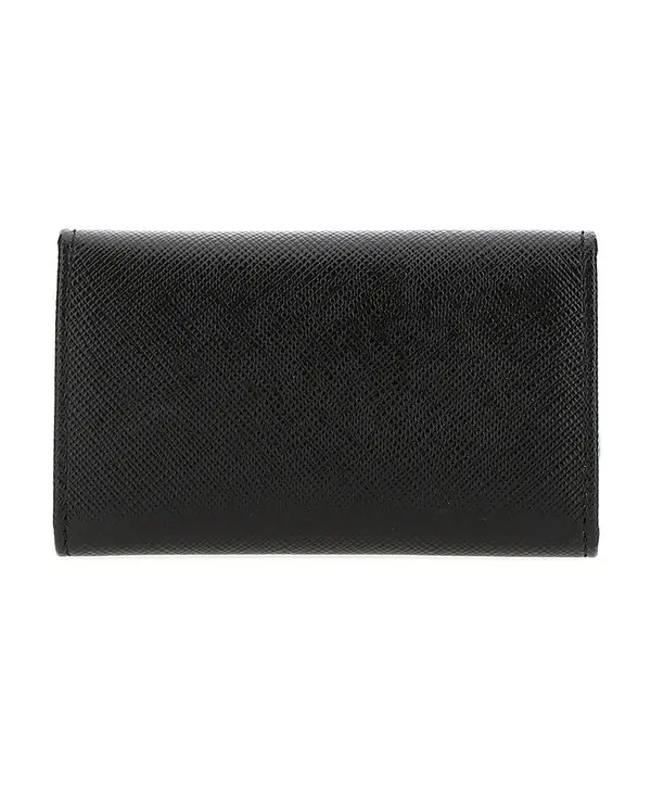Prada Logo Key Ring Case