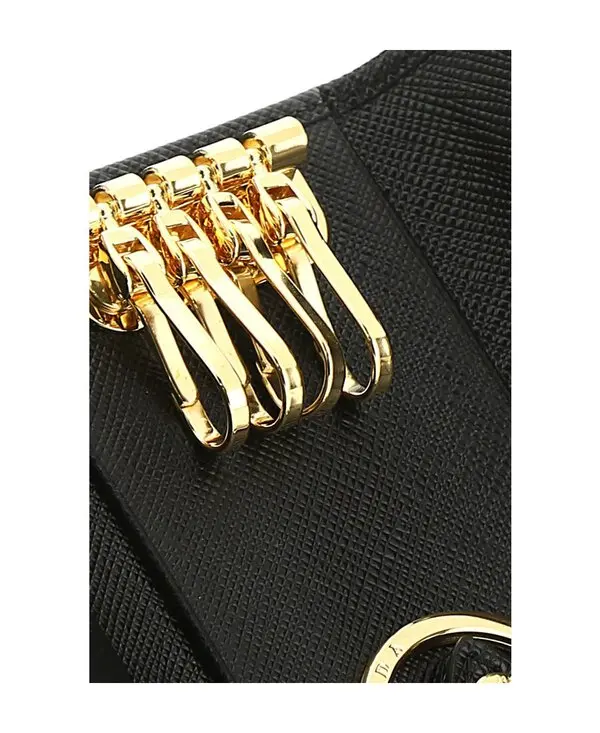 Prada Logo Key Ring Case